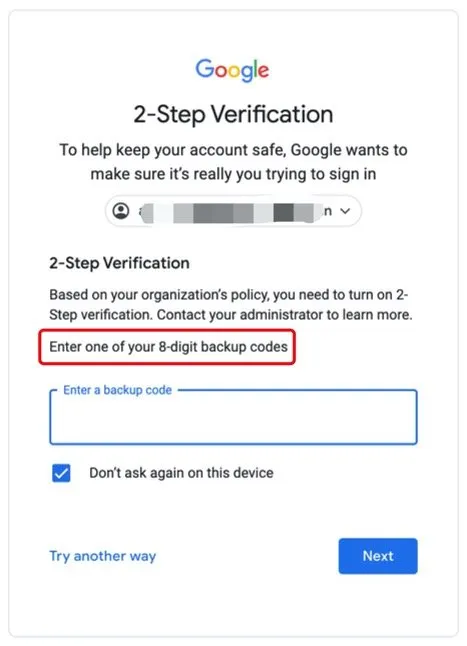 【Google Workspace FAQ】Two Steps To Fix Google 2FA Settings Login Error ...